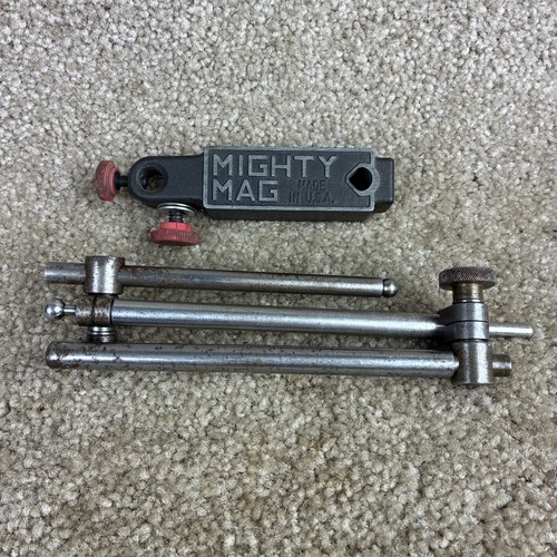 Mighty Mag Magnetic Base w/ Tool Holder Accessories | eBay
