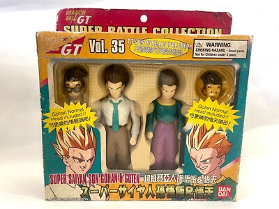 (A19) Dragon Ball GT GOHAN & GOTEN Figure Set Super Battle Collection ...
