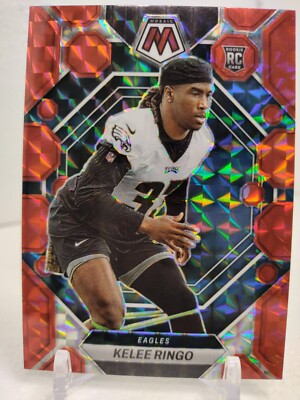 KELEE RINGO Red Prizm ROOKIE 2023 Panini Mosaic Football 341 ...