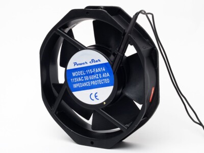Power Star Fan Axial 115V 6" Inch 150x38mm Metal Case Casing 115 V Volt ...