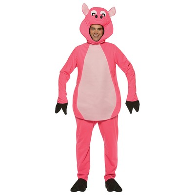 Rasta Imposta Adult Pig Costume - One Size - Pink | eBay