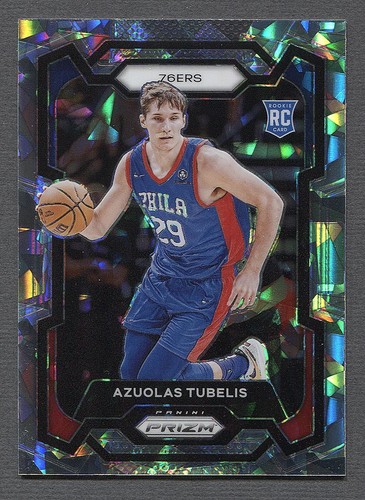 2023-24 Panini Prizm Prizms Ice #283 Azuolas Tubelis RC | eBay