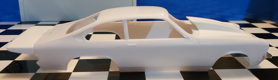 Resin Rear Spoiler & Outlaw Hood Combo for '72 & 74 Vega. MPC | eBay