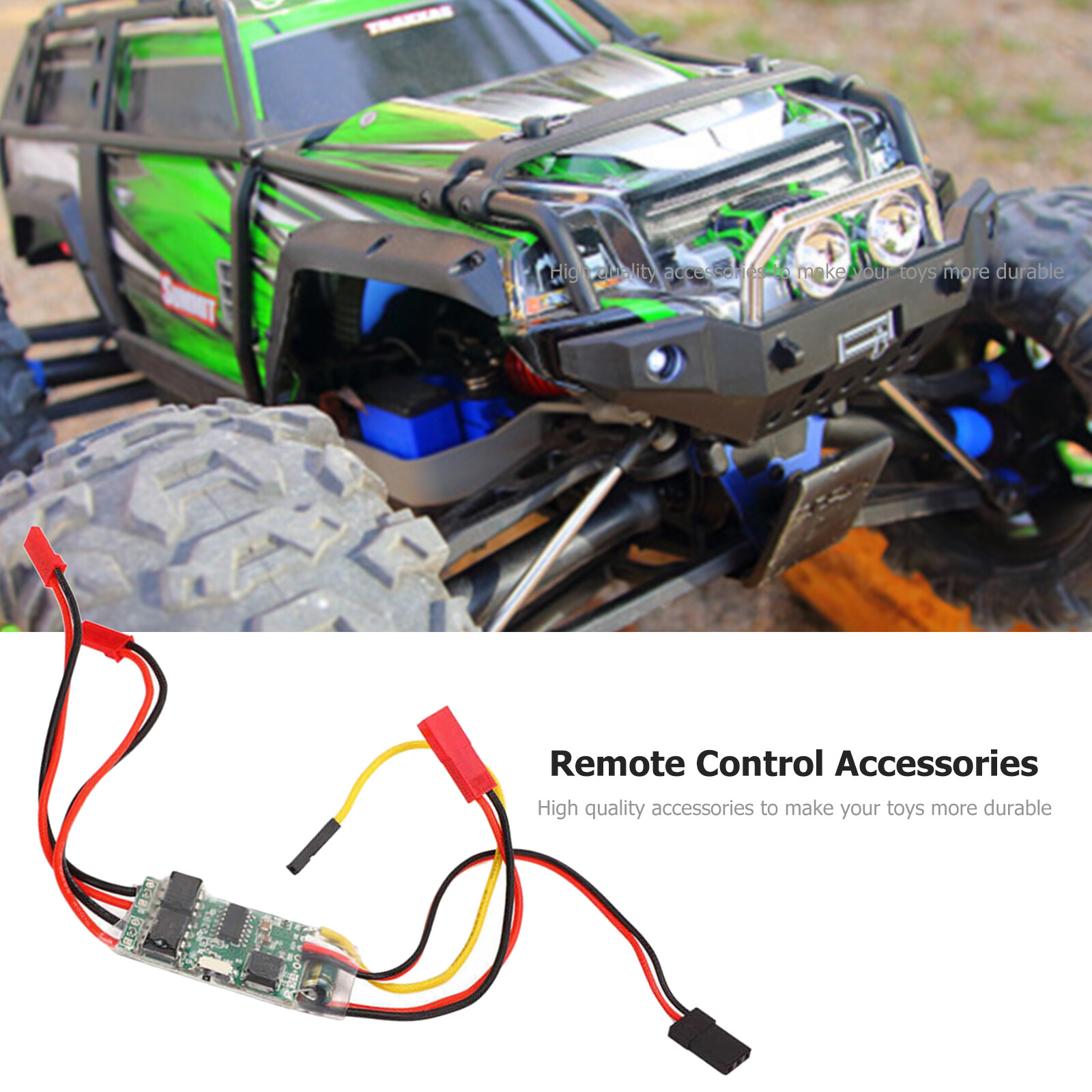 5A 2-3s Lipo Battery Brushed ESC Two-way Motor Speed Controller for RC ...
