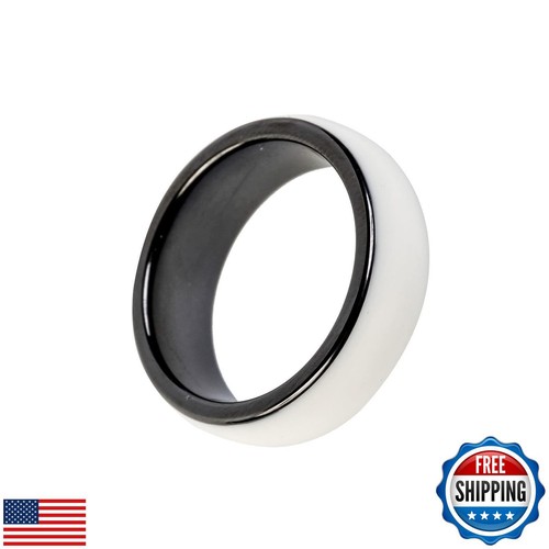 Riversmerge RFID White Ceramics Smart Finger rewrite Ring T5577 Chip ID ...