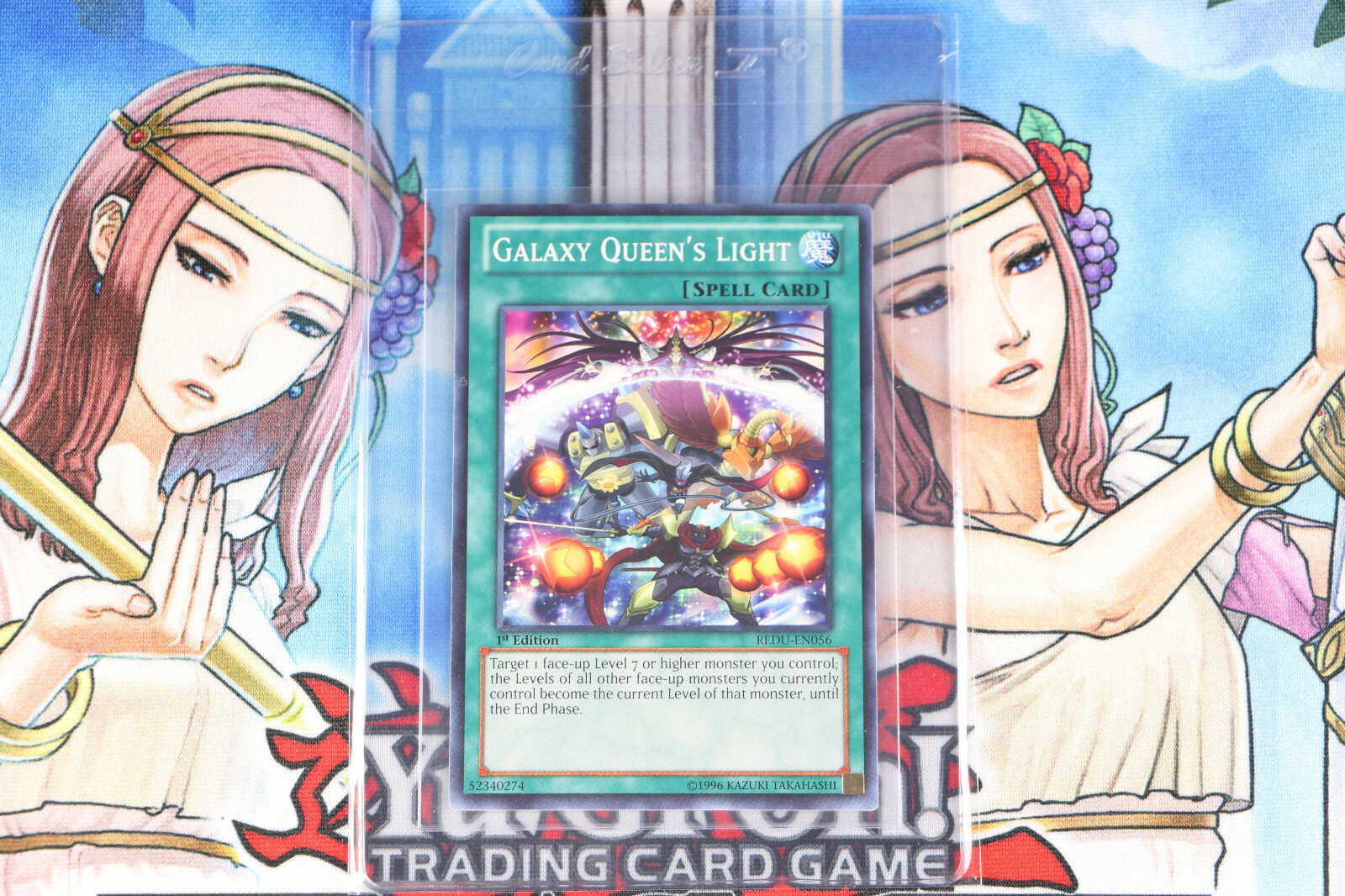 Yugioh Spell Card Galaxy Queen's Light REDU-EN056 1st Edition Common | eBay