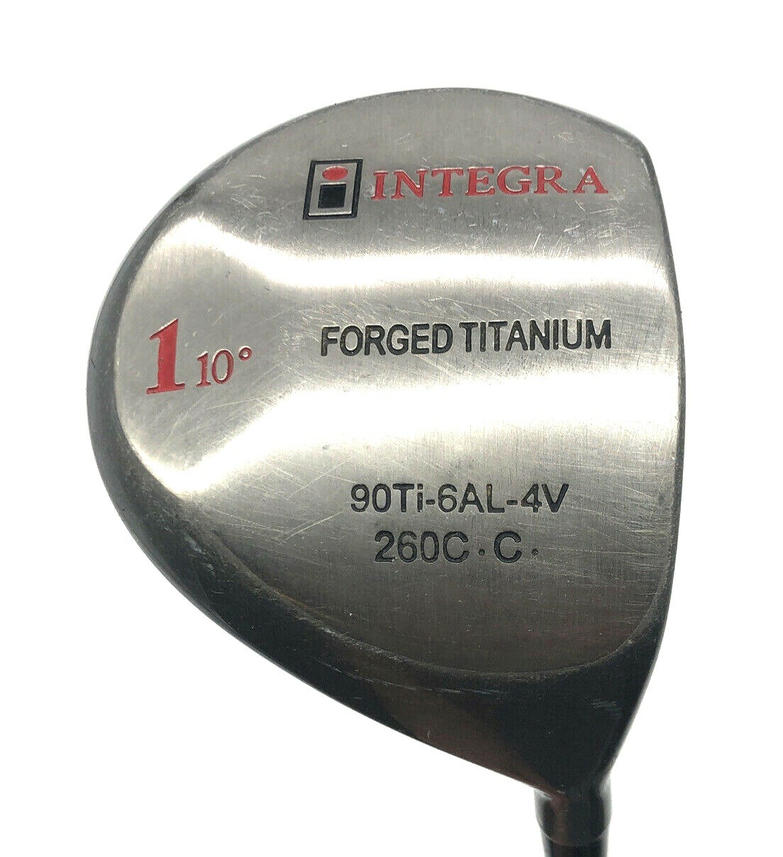 Integra #1 Forged Titanium 260cc Driver 10* Warrior Graphite Shaft RH ...