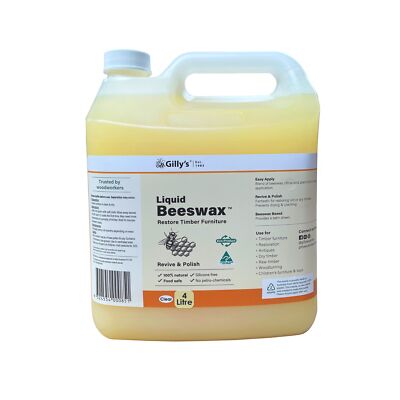 Gilly's Liquid Beeswax 4L | eBay Australia