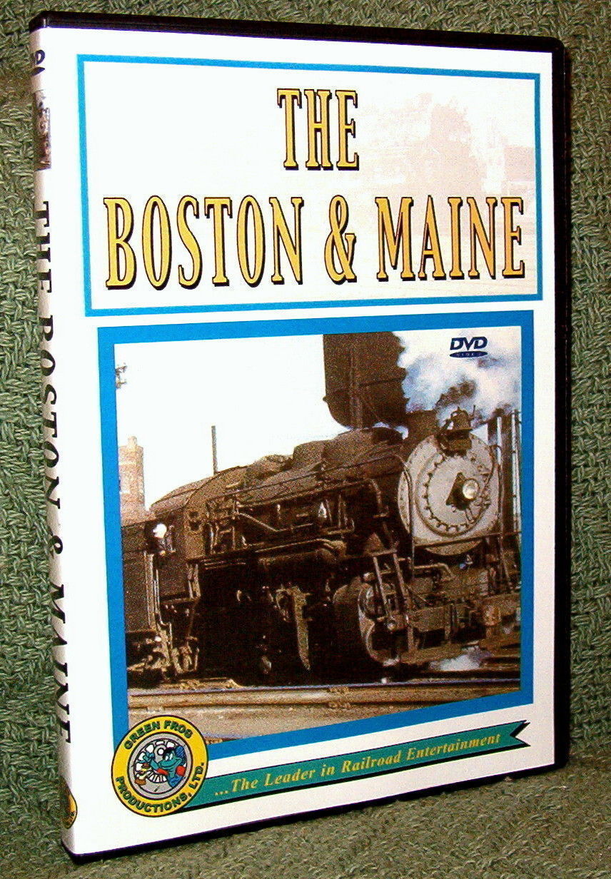 cp060 TRAIN VIDEO DVD "STEAM ON BOSTON & MAINE" VINTAGE FILM | eBay