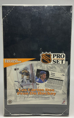 1991 Pro Set NHL Francaise (French Edition) Hockey Factory Sealed Box ...