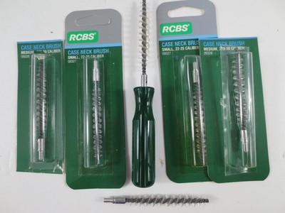 RCBS Case Neck Brush handle and assrt brushes | eBay
