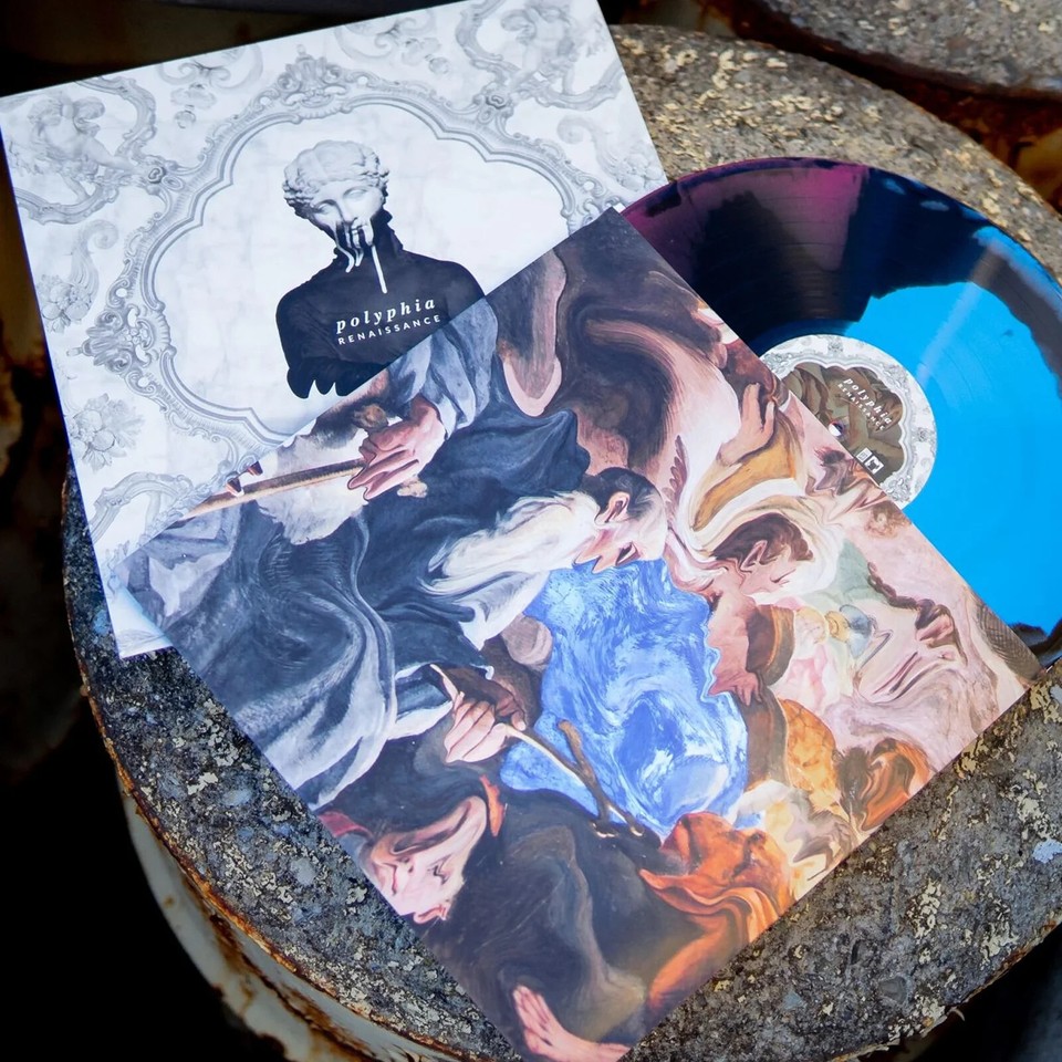 /1000 Polyphia - Renaissance - Magenta/Blue/Black Mix Vinyl LP*USED NM ...