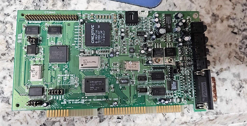 Retro Gaming Creative Labs SoundBlaster SB16 CT2840 16bit ISA Sound ...