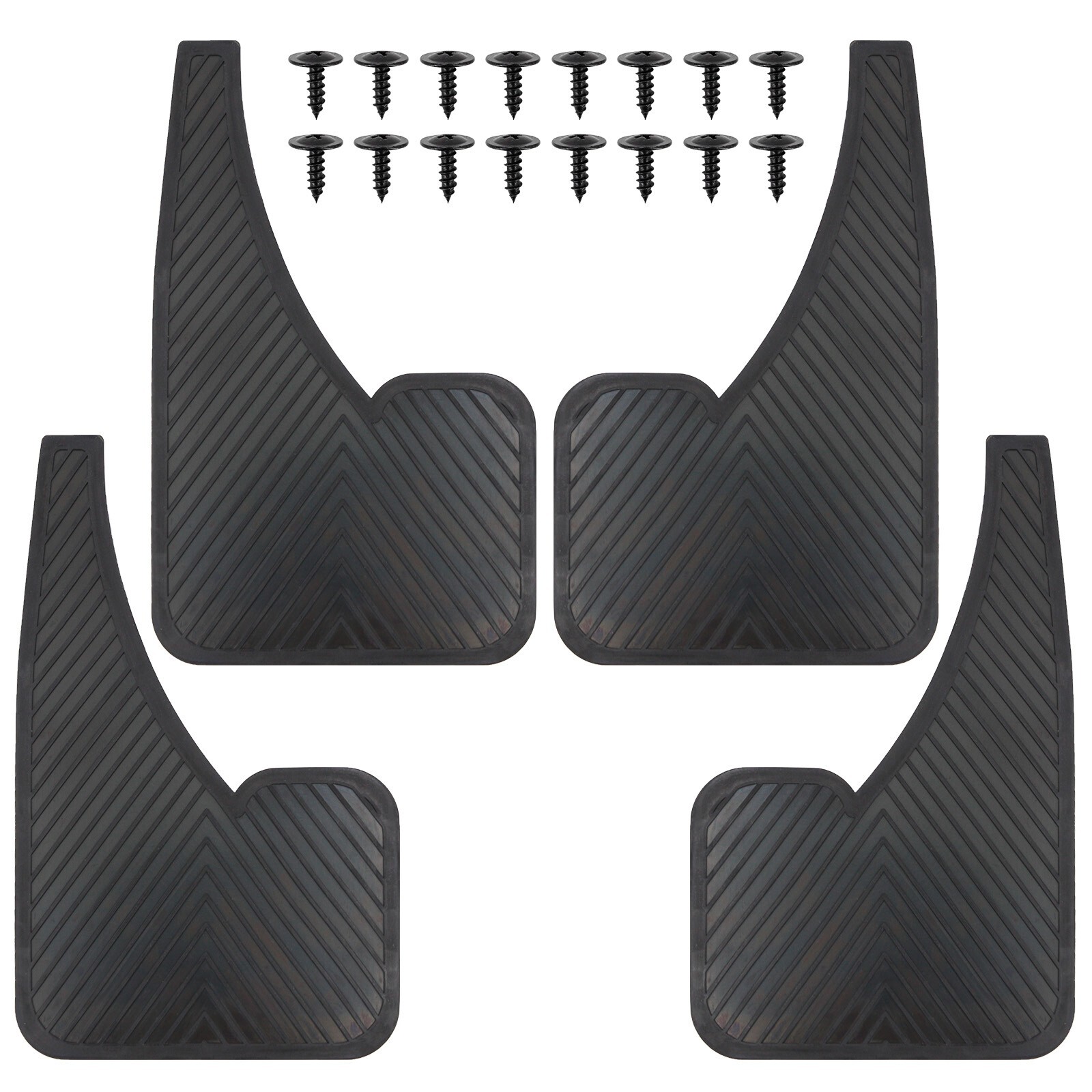 4PCS Rubber Mud Flaps For Peugeot Boxer Citroen Relay Splash Guards ...