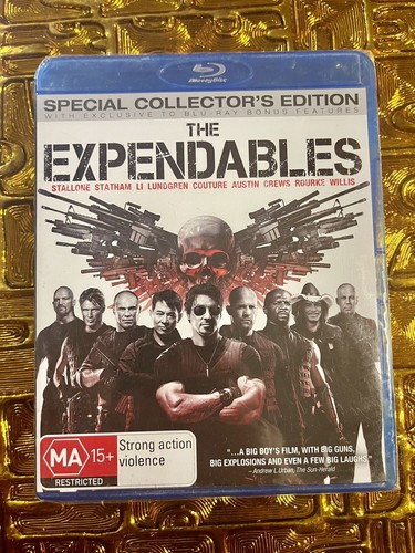 THE EXPENDABLES Blu-ray Collectors Edition Sylvester Stallone Jason ...