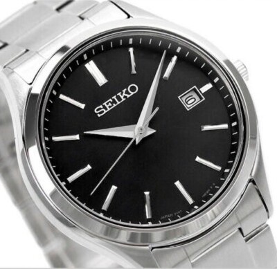 SEIKO SELECTION SBPX147 Sapphire Crystal Stainless Steel Solar Watch ...