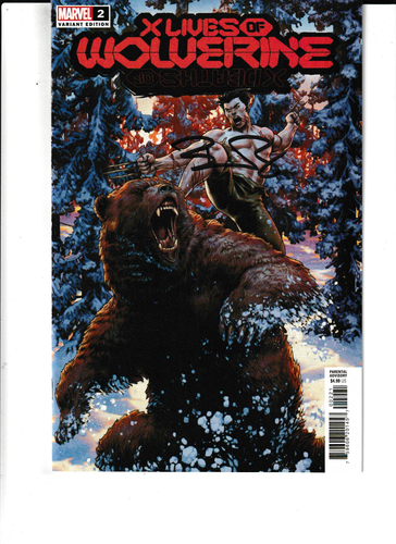 X Lives of Wolverine #2 JESUS SAIZ VARIANT signed Percy (Marvel 2022 ...