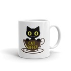Cat Coffee Animal Lover Coffee Tea Ceramic Mug Office Work Cup Gift | eBay