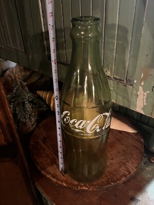 Giant Antique 20” Coca-Cola General Store Bottle with Original Paint ...