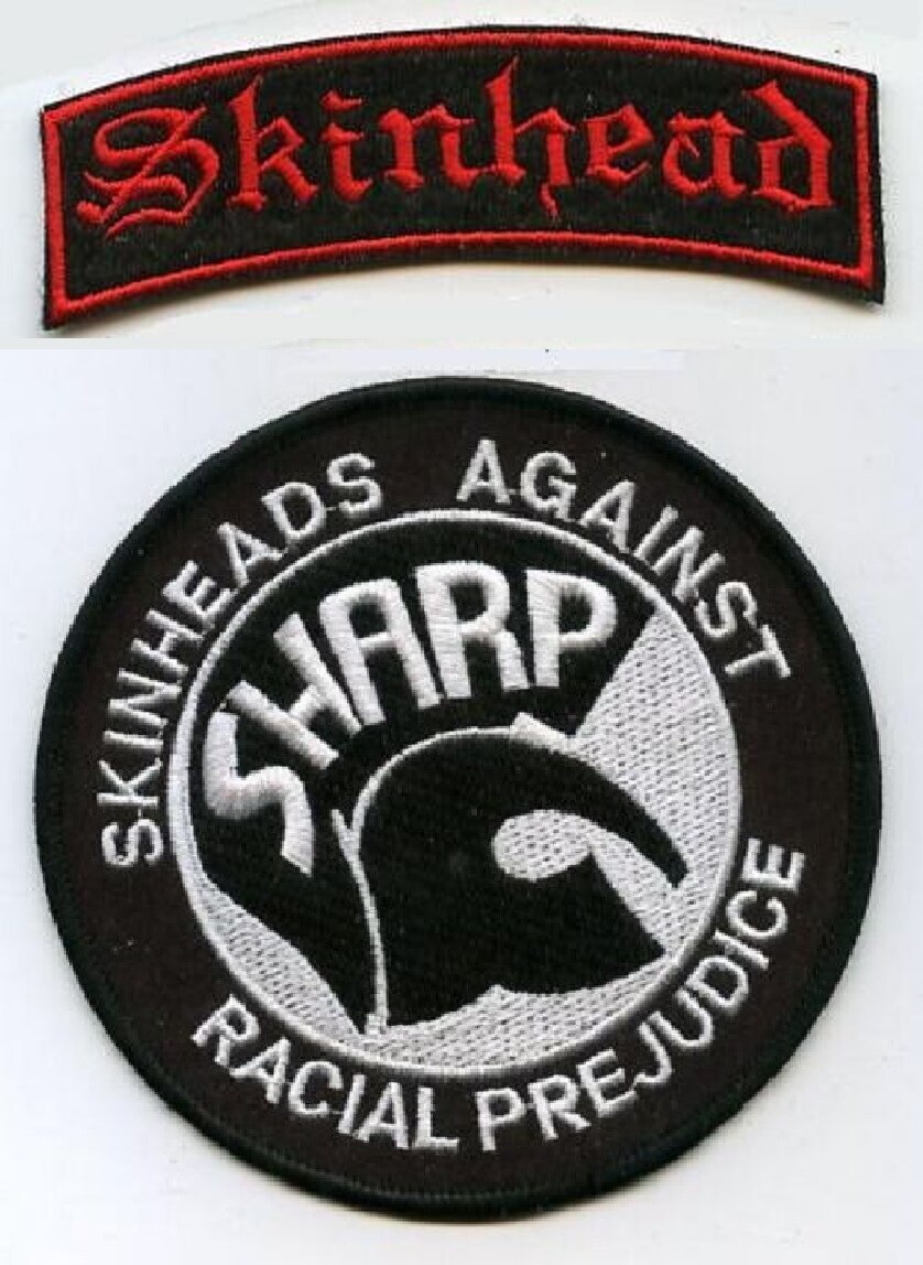 Sharp Skinhead Patches Jual Patch Bordir Skinhead Band Aksesoris