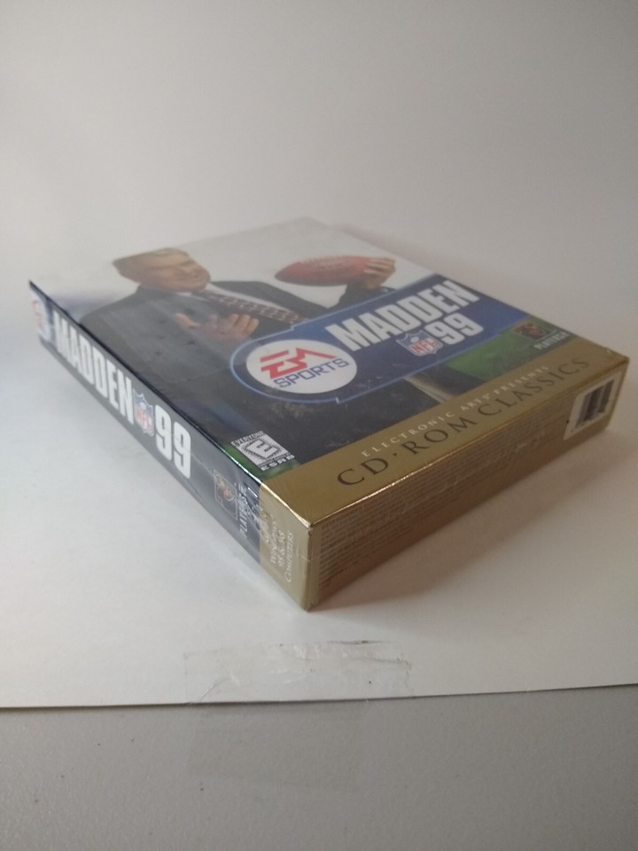 Madden NFL 99 CD ROM classics BRAND NEW shrink wrapped EA Sports - RARE ...