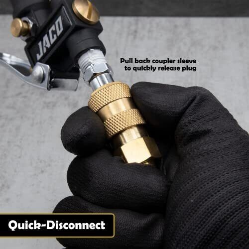 Hi-Flo Quick Connect Air Hose Fittings - 1/4 NPT | High Flow Plug ...