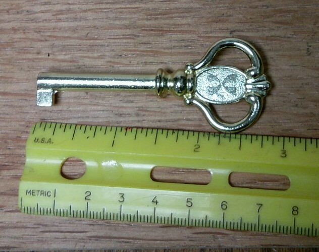 Howard Miller Grandfather Clock Door Key - New Style - Also works for ...