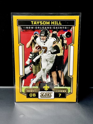 Taysom Hill 2023 Score New Orleans Saints #55 Gold | eBay