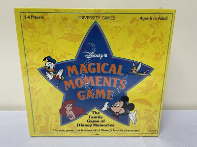 Vtg Disney's Magical Moments Game Family Game Of Disney Memories SEALED ...