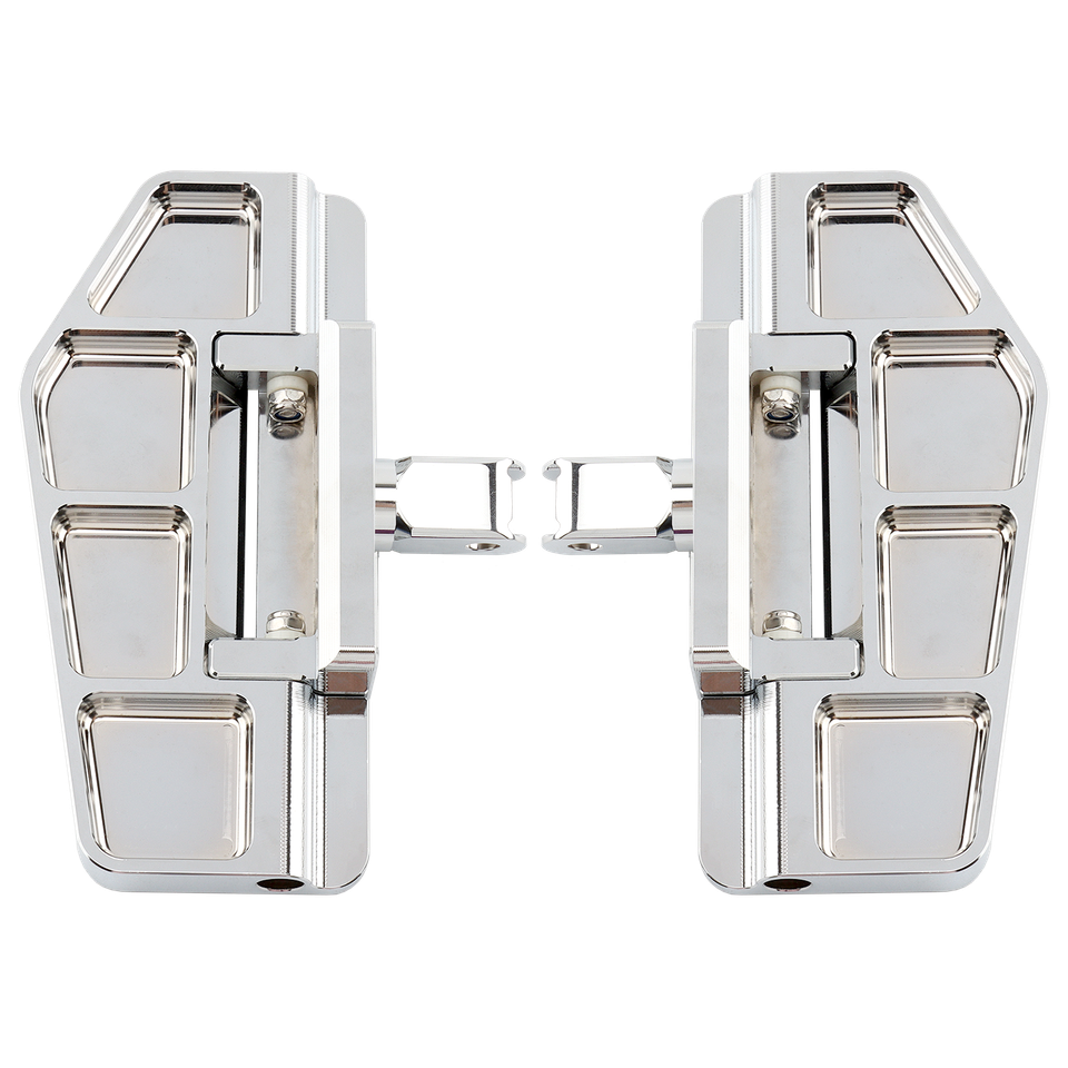 Driver Floorboards Folding Footboard For Honda VTX 1300 1800 VF750 ...
