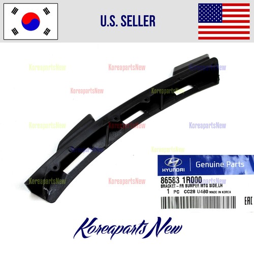 FRONT Bumper Bracket Retainer Left DRIVER 865831R000 Hyundai Accent ...