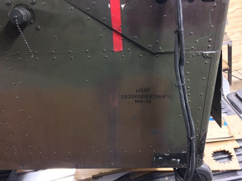 USAF GARRETT AIRESEARCH MA1A AIRCRAFT AIR START CART GAS TURBINE ENGINE ...