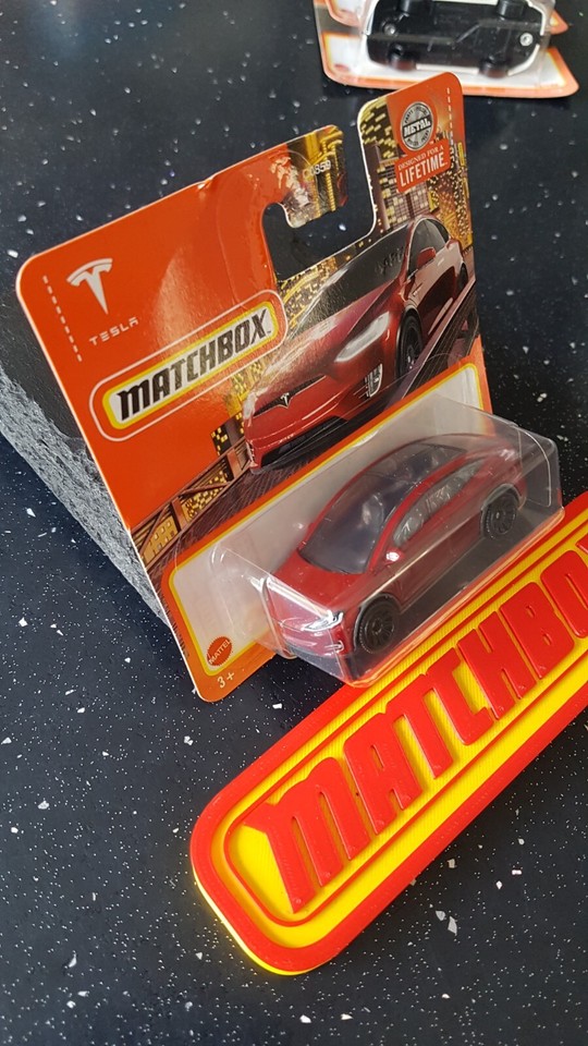 Matchbox ~ Tesla Model X, Met. Red, 18/100. More BRAND NEW Matchbox's ...