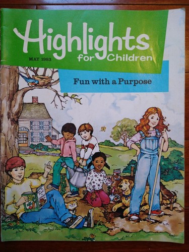 Highlights For Children Magazine - May 1983 - Vintage Kids - Very Good ...