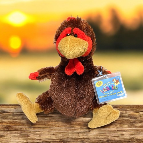 Ganz WEBKINZ Rooster with Code Plush Stuffed Animal New | eBay