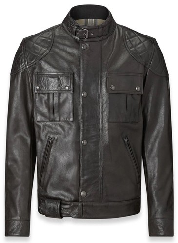 Belstaff Brooklands Pure Motorcycle Leather d3O Armoured Jacket Antique ...