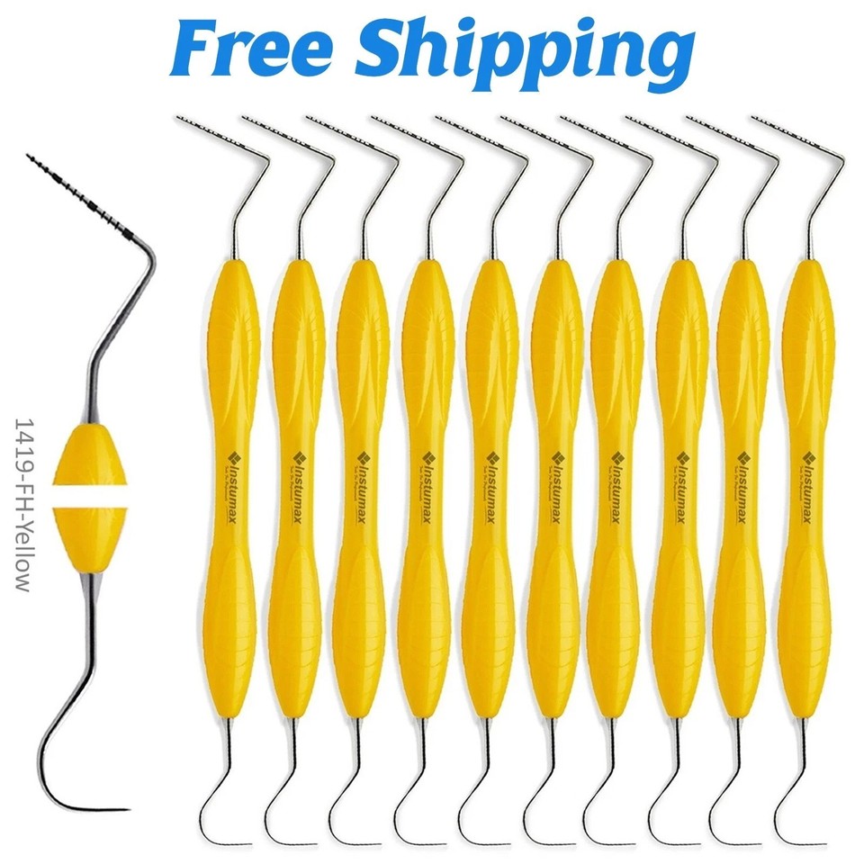 Dental Perio Explorer 23 Probe UNC 15 Color Marking Diagnostic Double ...