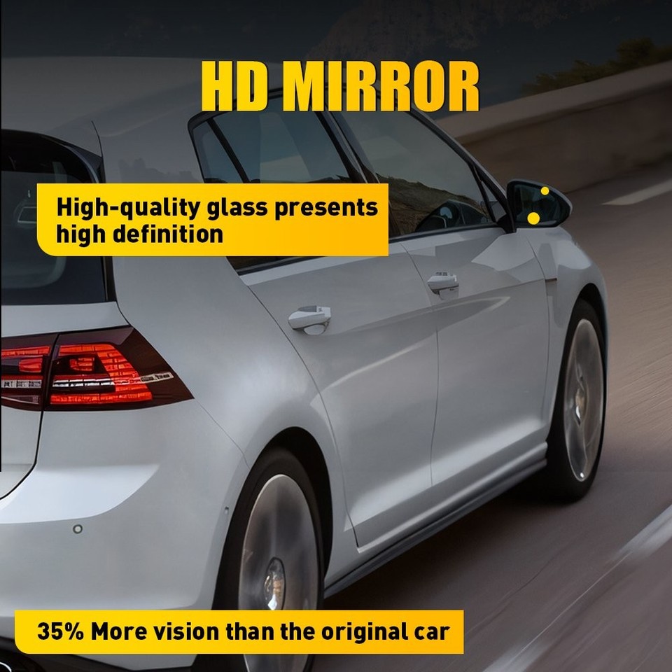 Passenger Mirror Glass Heated for 2010-14 Volkswagen Golf Base TDI ...