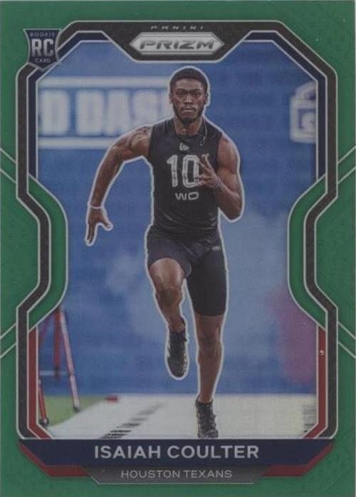 2020 Panini Prizm - Rookie Isaiah Coulter #395 Green Prizm (RC) for ...
