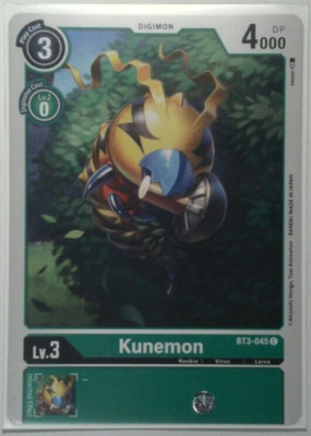Digimon CCG - Kunemon *BT3-045* | eBay