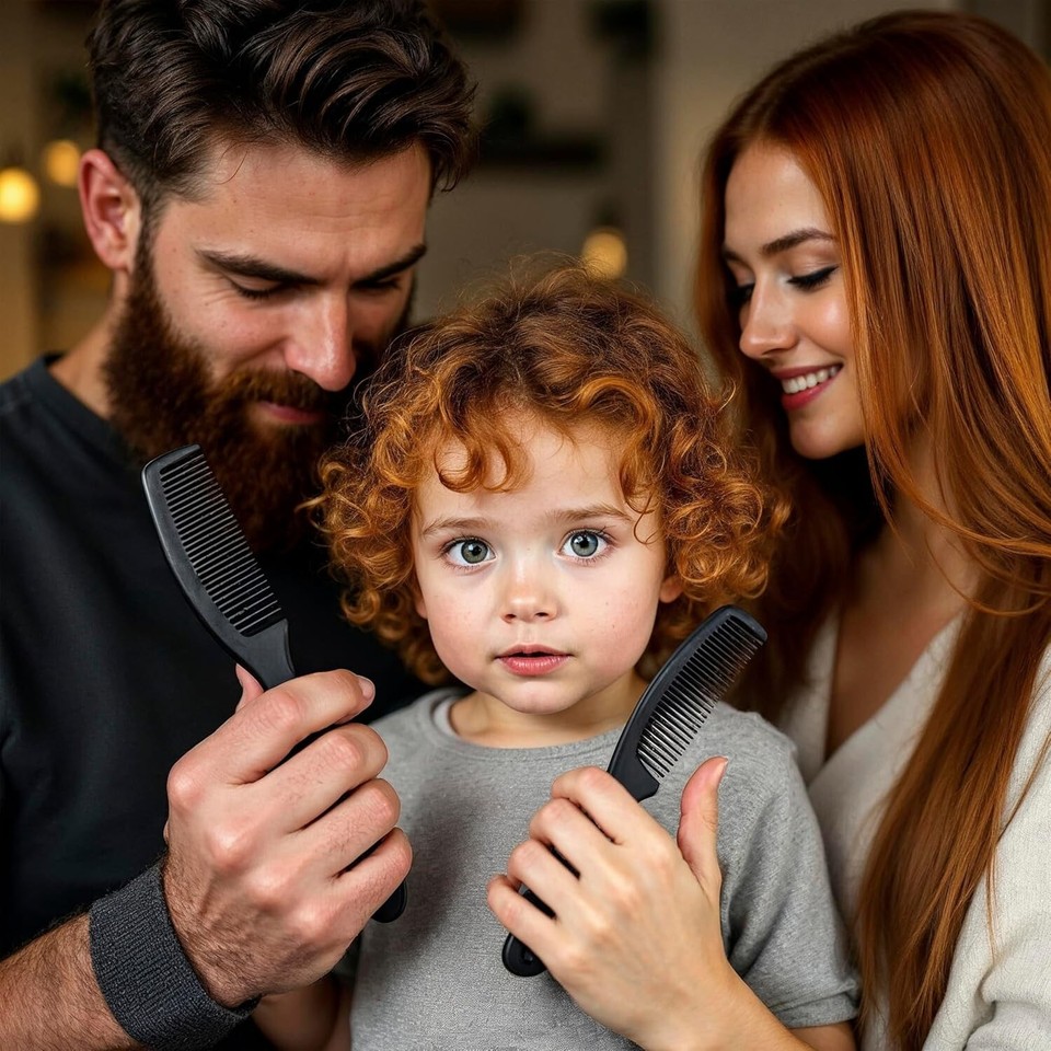 Combs for Men Pack of 6, Pocket Combs for Men, Hair Comb Set, Beard ...