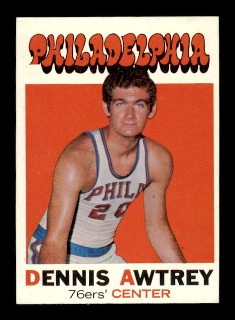 1971-72 Topps #124 Dennis Awtrey EXMT+ RC Rookie 76ers 549269 | eBay