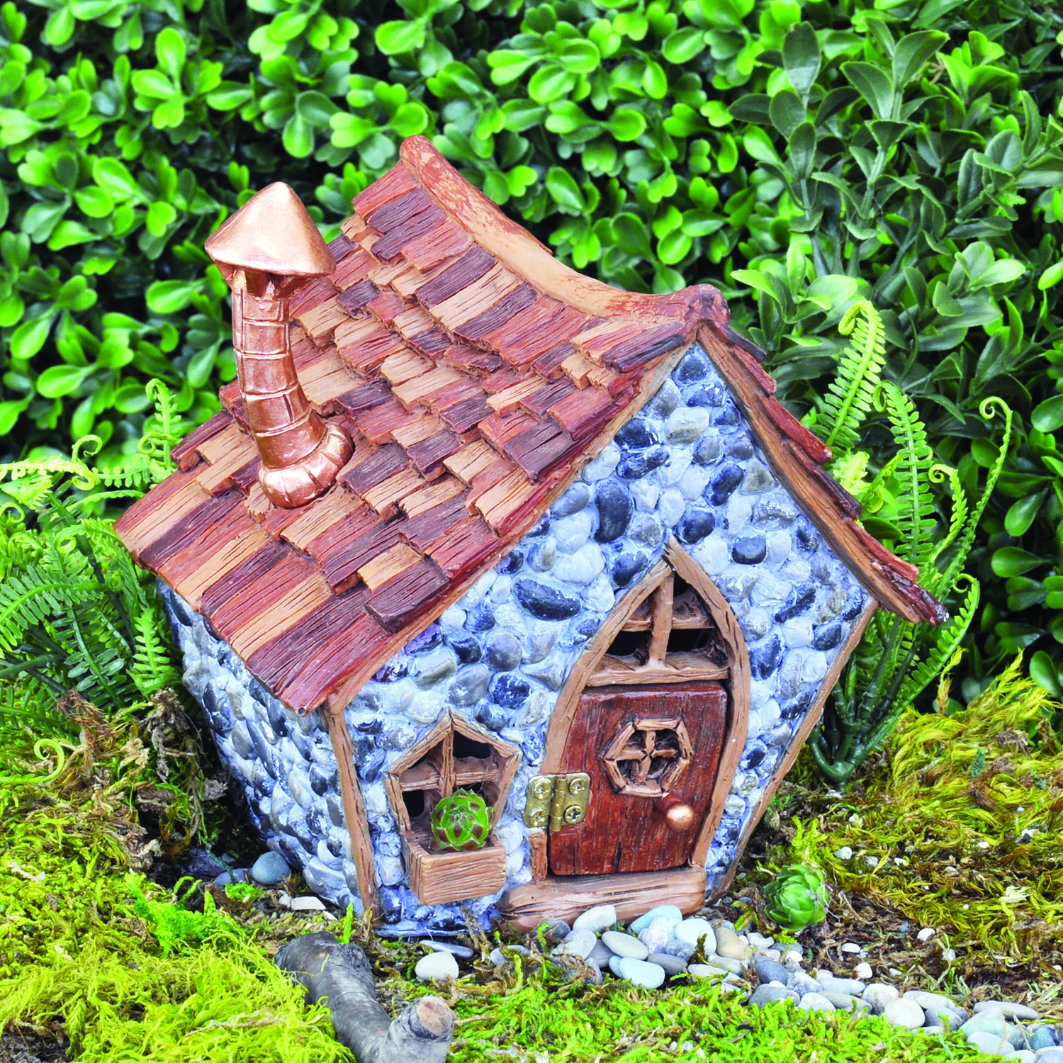 Fiddlehead Fairy Garden Houses Miniature Opening Doors Weatherproof ...