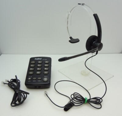 Plantronics SP11 Mono Headset + CallTel CT1000 Single Line SOHO Dial ...
