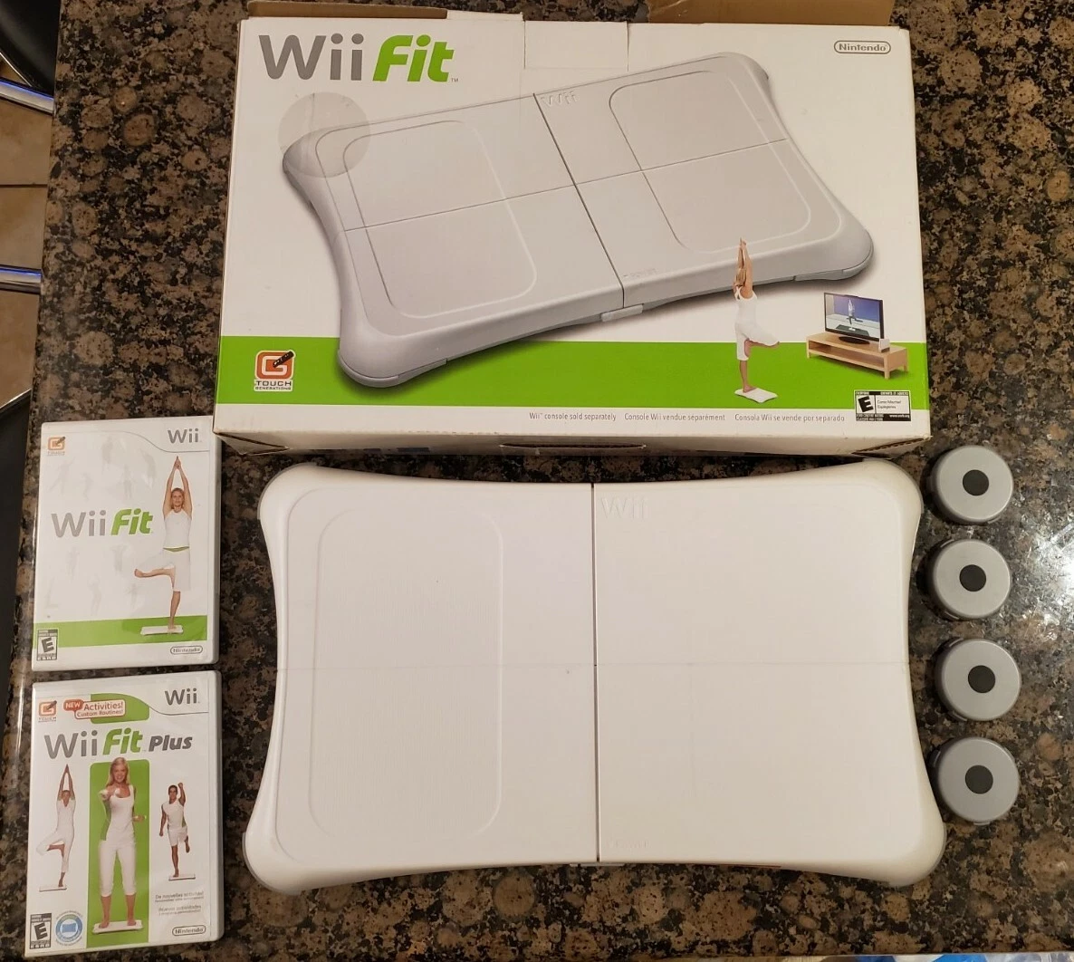 Wii Fit Plus (w/ Black Wii Balance Board) For Nintendo Wii