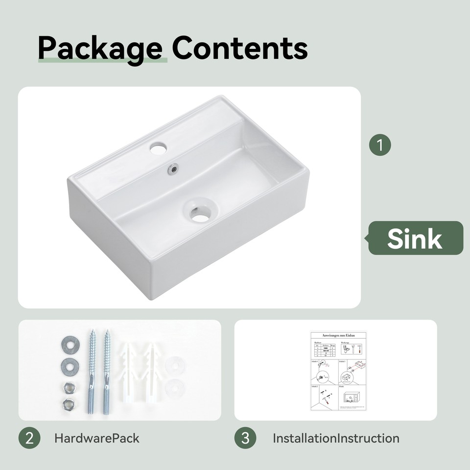 Small Sinks for Tiny Bathrooms,Wall Mount Sink,Mini Rectangle Lavatory ...