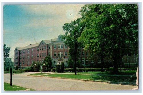 Warrensburg Missouri MO Postcard Laura Yeater Residence Hall Women 1961 ...