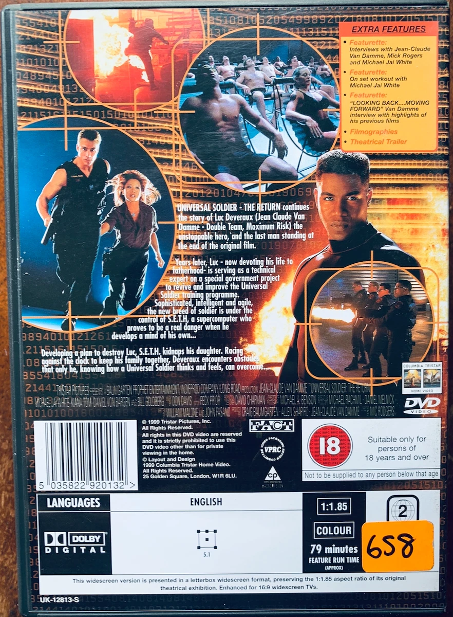 Universal Soldier The Return Dvd