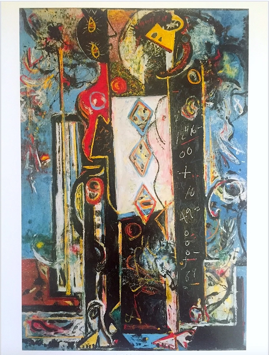 Jackson Pollock Male And Female