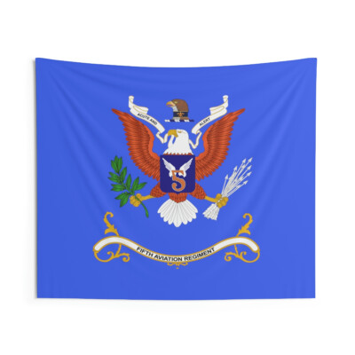 Indoor Wall Tapestries - 5th Aviation Regiment - Regimental Colors ...